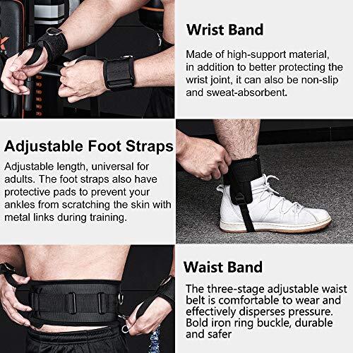 Boxing Resistance Bands Set for Speed and Agility, Workout Band Ankle ...