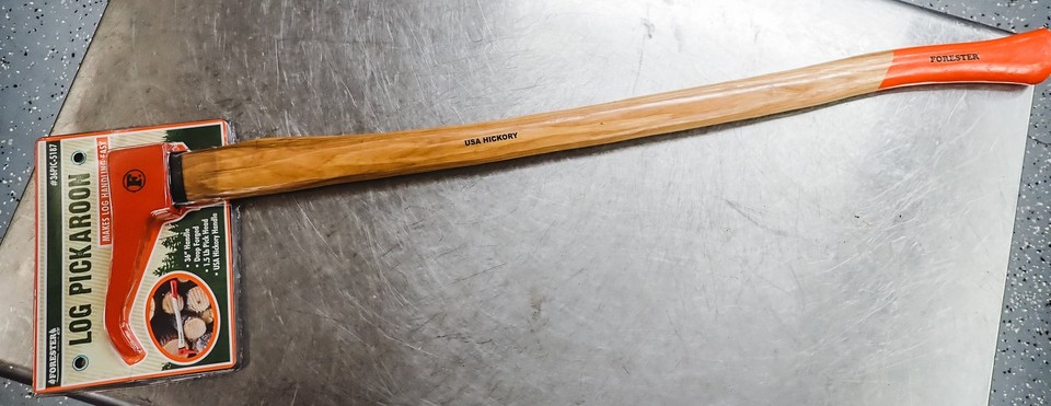 FORESTER LOG HANDLING PICKAROON 36" HICKORY HANDLE | eBay