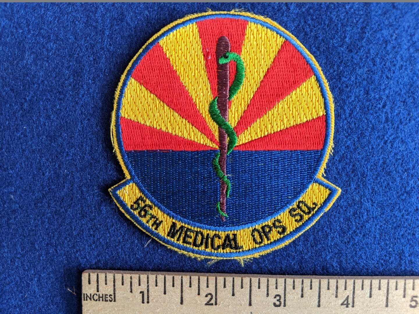 USAF Air Force 56th MEDICAL OPERATIONS SQUADRON Patch AB0016 | eBay
