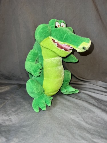 Disney Store Exclusive Tick Tock Croc Plush Crocodile Peter Pan Captian ...