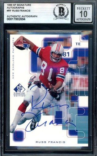 1999 SP Signature Edition - Signatures Russ Francis #RF (AU) for sale ...