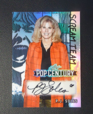 PJ Soles 2025 LEAF POP CENTURY SCREAM TEAM 7/7 Card #STPJS | eBay