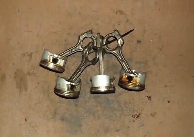 (4) Honda 130 HP 4 Stroke Piston And Rod Assembly PN 13101-ZW5-010 | eBay
