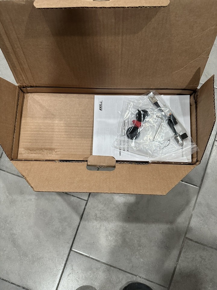 Axis Q1786-LE Indoor/Outdoor Netowork Security Camera System - White ...