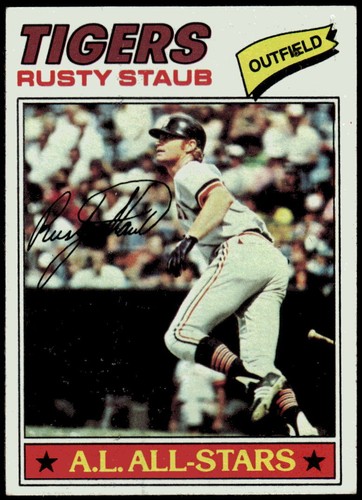 1977 Topps Rusty Staub Detroit Tigers EX+ (*Read) | eBay
