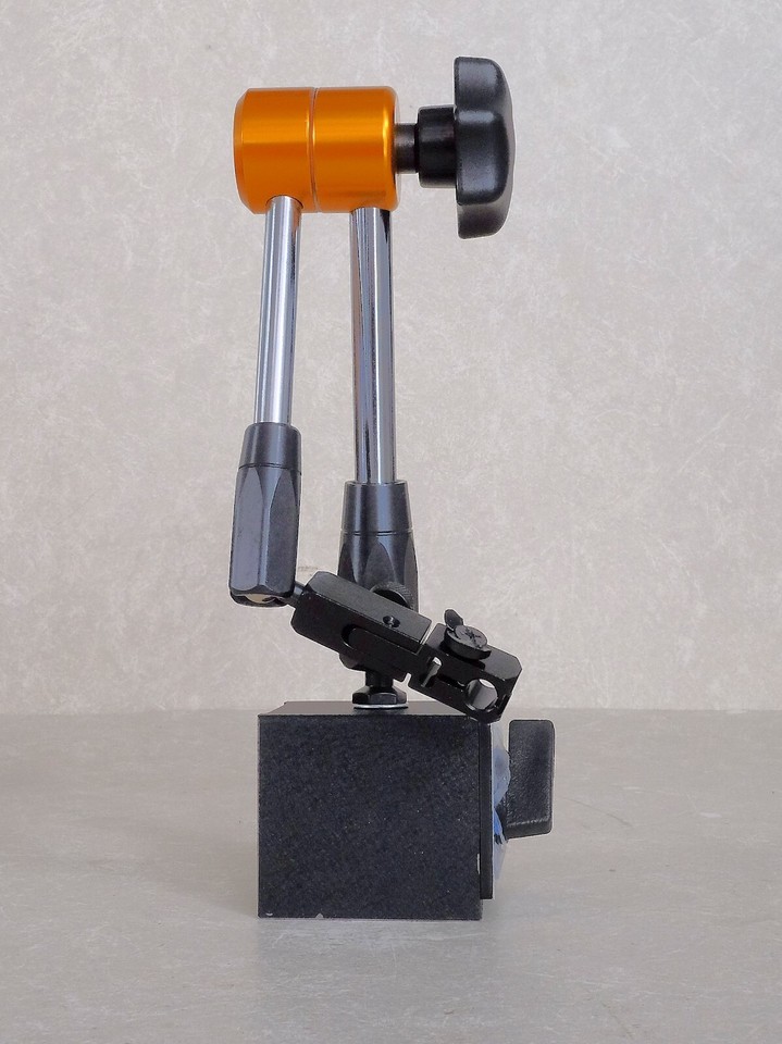 Teclock Dial Indicator w/spindles, wood box, Starrett No. 711 ...