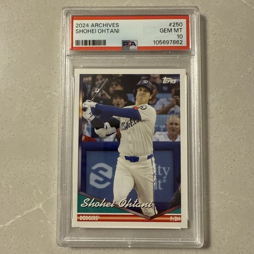 2024 Topps archive Shohei Ohtani PSA 10 | eBay