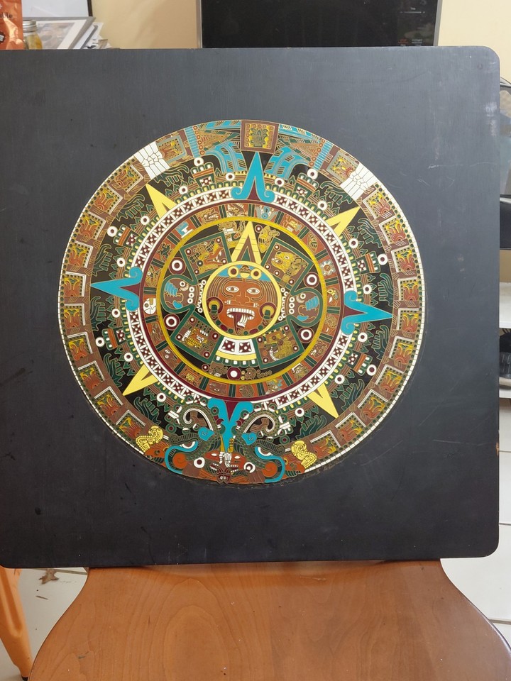 Extra Large Mexico La Piedra Del Sol Azteca The Stone Of The Sun Aztec ...