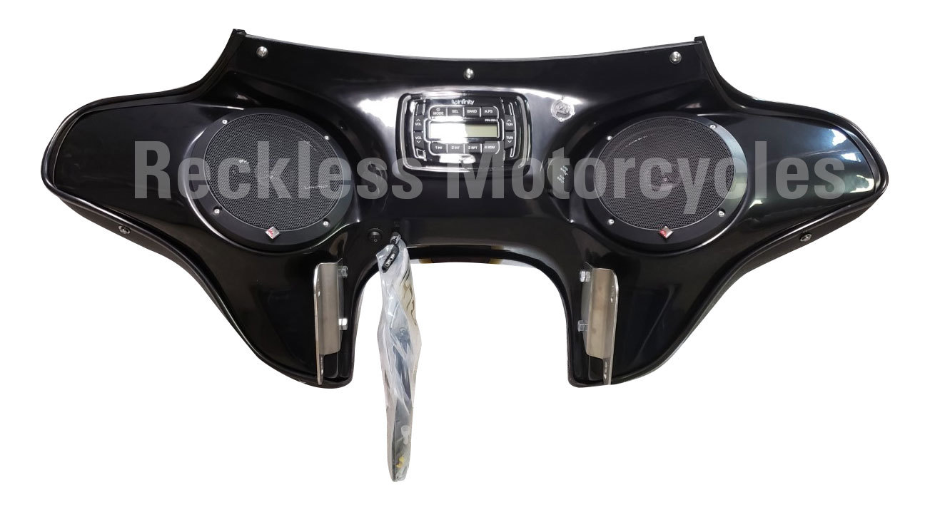Batwing Fairing Harley Davidson 06-2016 Wideglide 2x6.5" + PRV250 + MEM ...