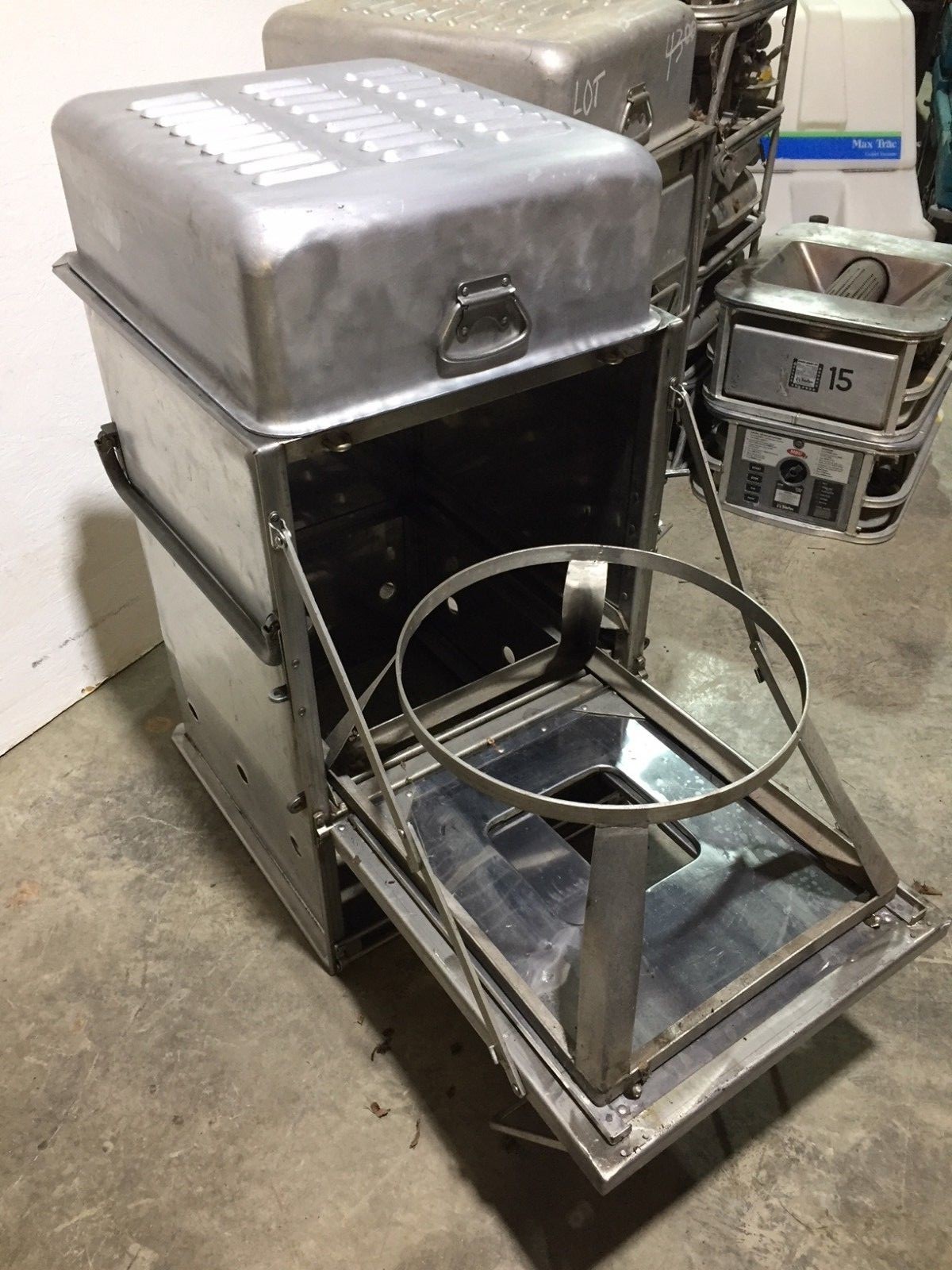 Military Surplus Field Range Kitchen Oven Stove Cooking Station "WITH ...