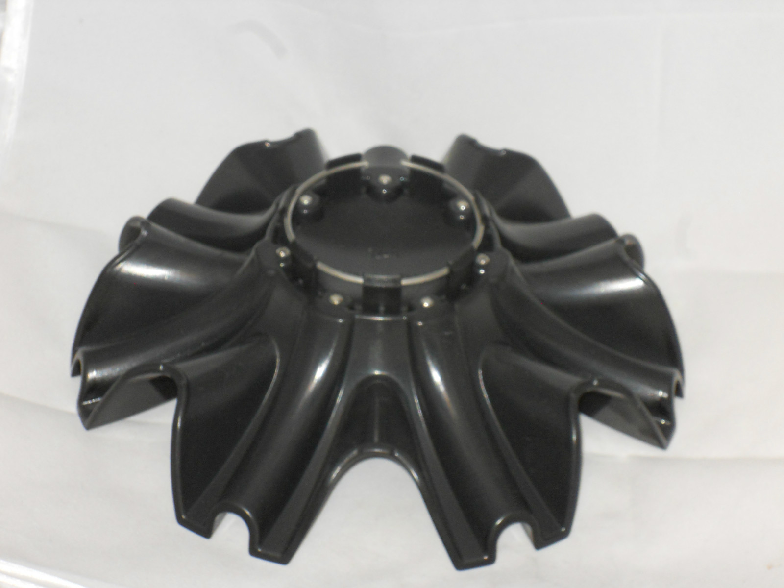 BOSS MOTORSPORTS 339 20" GLOSS SHINY BLACK AEWC 3249 WHEEL RIM CENTER ...