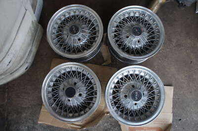JDM Rays Eng VOLK 14" Artisan Spirit Wire spoke mesh rim wheels for ...