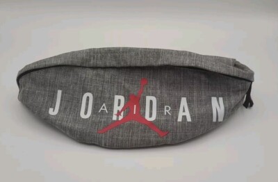 Nike Air Jordan Hip Pack Fanny Belt Bag - Gray Heather Crossbody 9B0533 ...