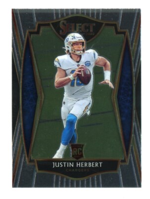 2020 Panini Select Premier Level Justin Herbert #144 Rookie RC | eBay