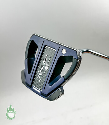 Used Right Handed TaylorMade Spider EX Navy/White 35" Putter Steel Golf ...