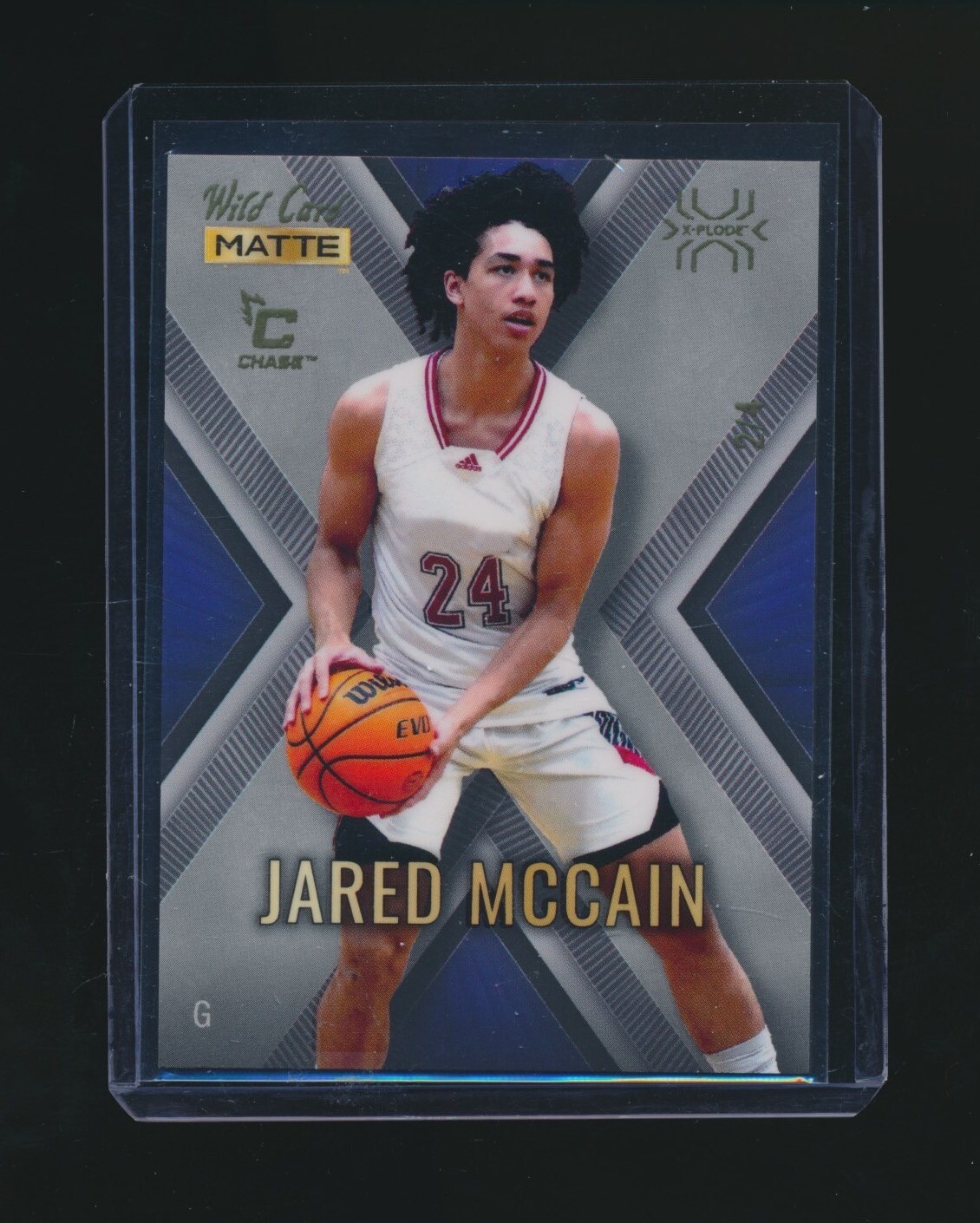 Jared McCain 2022 Wild Card Matte #WW-50 X Plode Red Silver X /4 Price ...