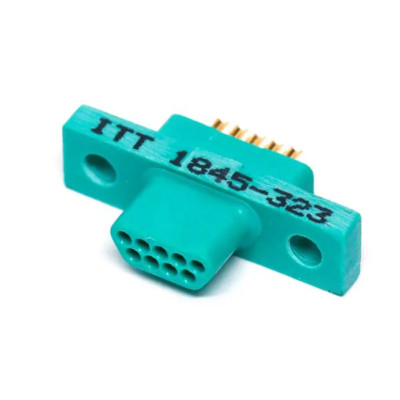 MDB1-9PS, 9 Pin Micro-D Type Connector Mfg. by ITT - Cannon P/N: 095478 ...