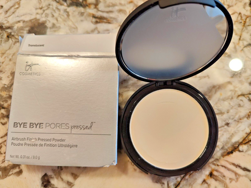 IT Cosmetics BYE BYE PORES PRESSED Poreless Airbrush Matte Powder .31oz ...