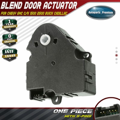 HVAC Heater Blend Door Actuator for Buick Cadillac Chevrolet GMC 88-94 ...