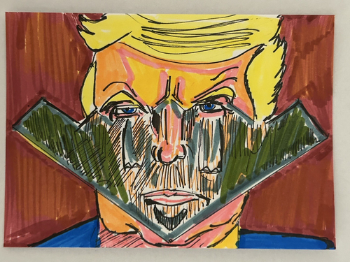 ACEO Sketch Trading Card Original Art 1/1 B2 Stealth Bomber Donald J ...