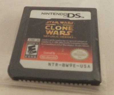 Star Wars: The Clone Wars -Republic Heroes (Nintendo DS) Cartridge Only ...