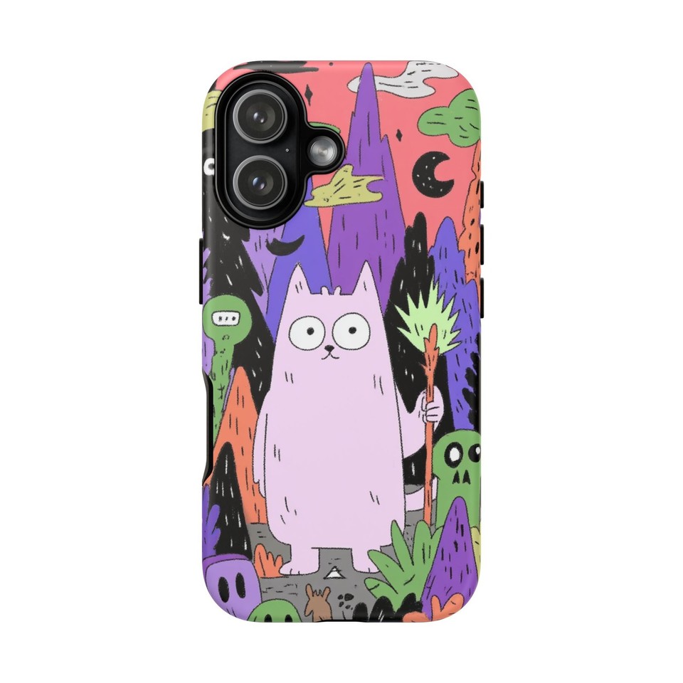 Wizard Cat Cartoon Mystical Forest Magic | eBay
