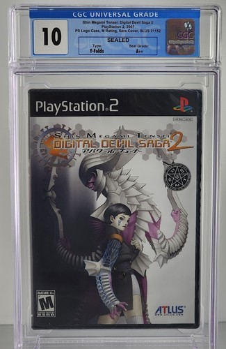 Shin Megami Tensei Digital Devil Saga 2 - PlayStation 2 PS2 - Graded ...