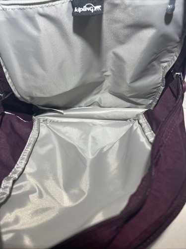 Kipling CHALLENGER Medium Backpack DARK PLUM TONAL Pink | eBay