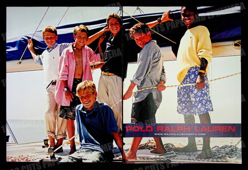 Polo Ralph Lauren Boys Kids Clothing 2001 Trade Print Magazine Ad ...