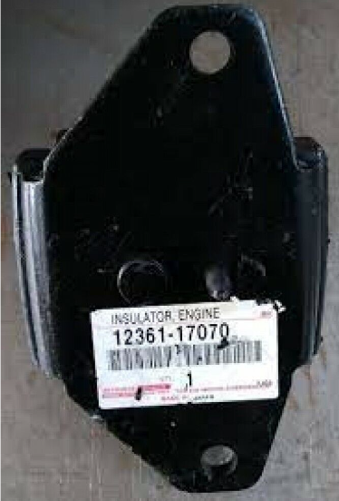 Toyota Genuine INSULATOR,ENGINE MOUNTING, FRONT LAND CRUISER 100 ...