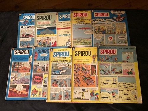 SPIROU/LOT 18 N°SPIROU ANNEE 1960 EO | eBay