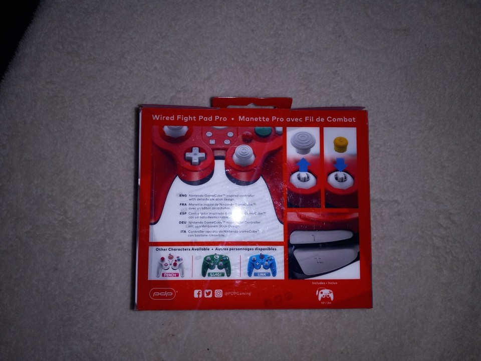 Super Mario Battle Pad for Nintendo Switch Mario Edition - Red ...