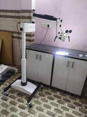 Operating Microscope 3 Step Ophthalmic Microscope with Flexible Arm ...