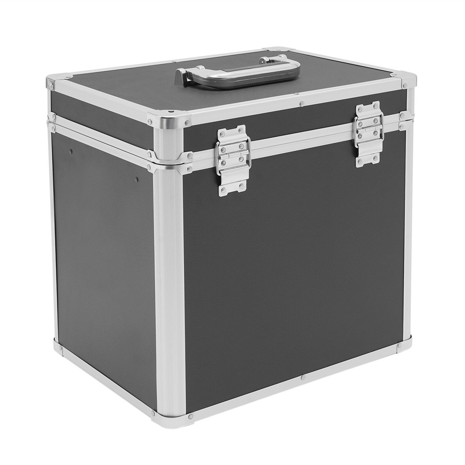 Large, Portable Locking Storage Box for Filing Letters & Documents w ...