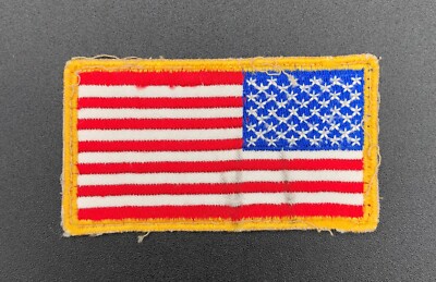 American Flag Shoulder Patch Reverse Flying Theatre Made Patch OIF OEF ...