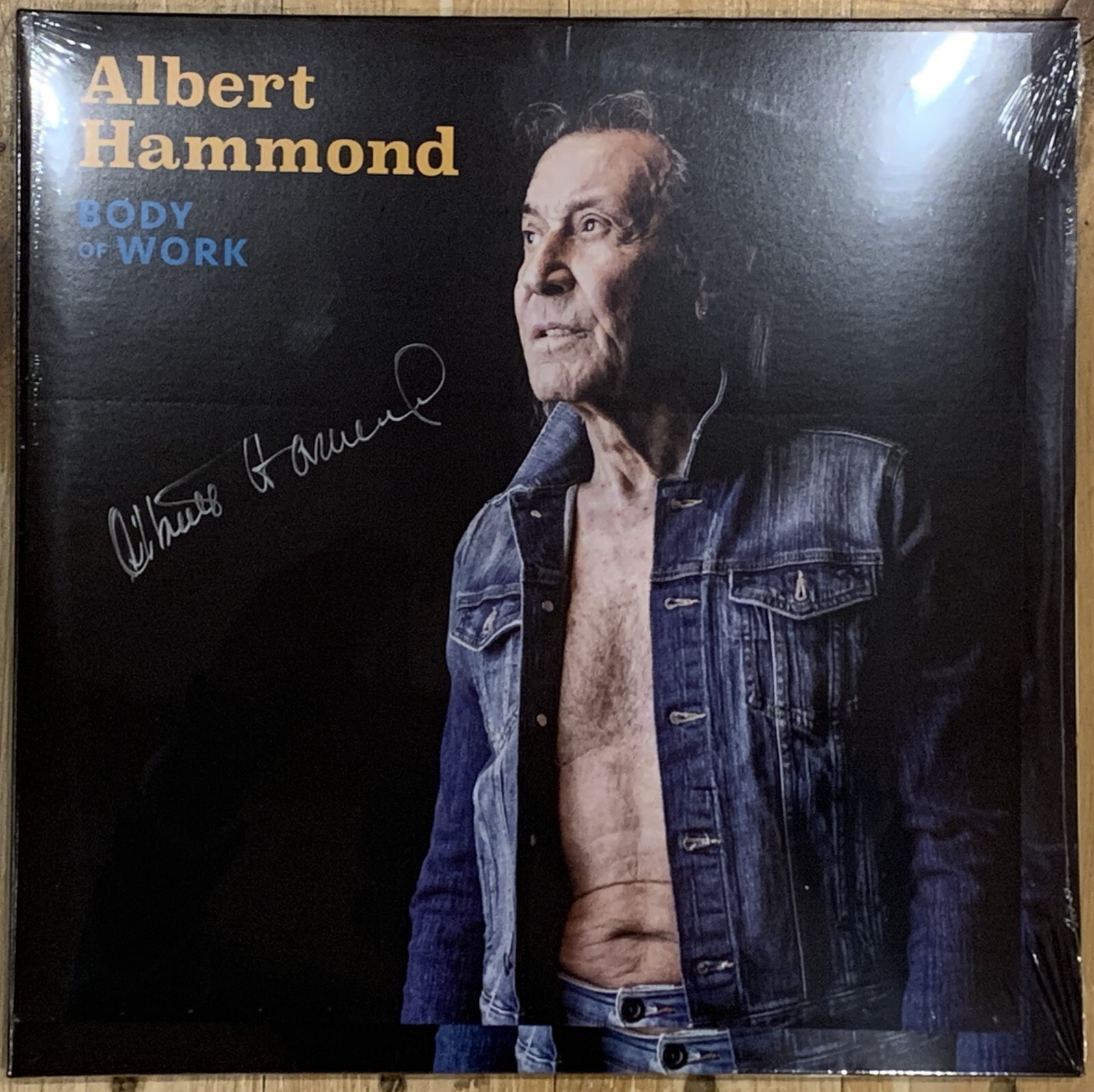 Signed by ALBERT HAMMOND Body of Work Original Ear Music 2x 180g LP New ...