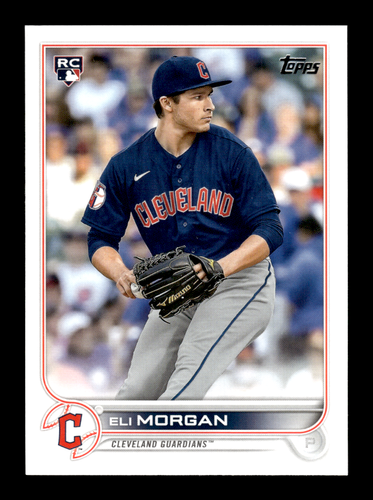 2022 Topps # 217 Eli Morgan Card Cleveland Guardians | eBay