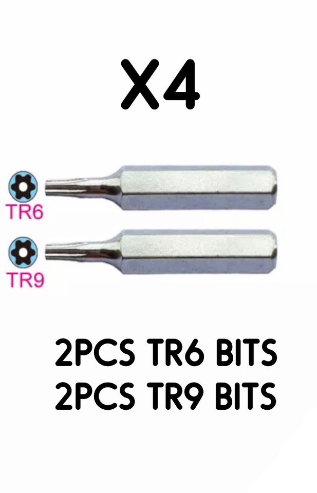 Torx Security T6 Screwdriver TR6 For Mac Mini HDD/SSD Macbook Pro TR9 ...