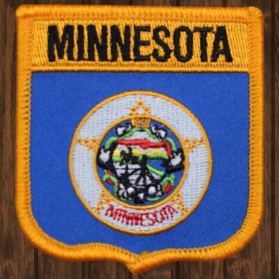 Minnesota Embroidered Patch — Iron On | eBay