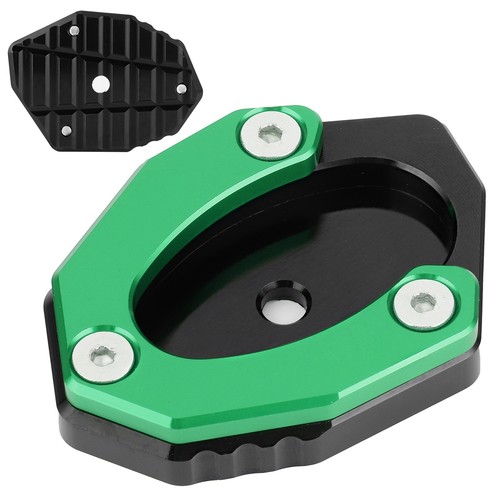 *Green Motorcycle Kickstand Plate Side Stand Extension Pad KSP‑106‑set ...