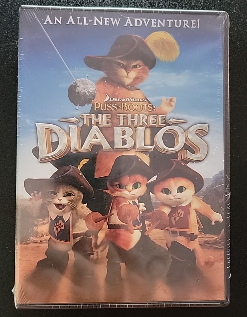 Puss In Boots The Three Diablos Dvd
