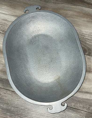 Vintage Guardian Service Ware Serving Tray 10" x 13" Cast Aluminum Oval ...