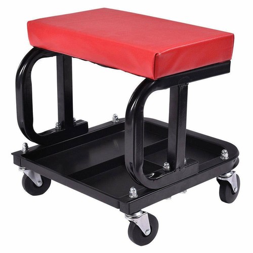 Mechanic Creeper Rolling Seat Work Shop Repair Stools Roller Chair US ...