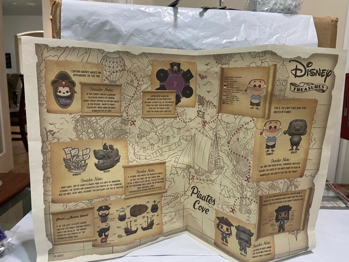 Disney Treasure Map