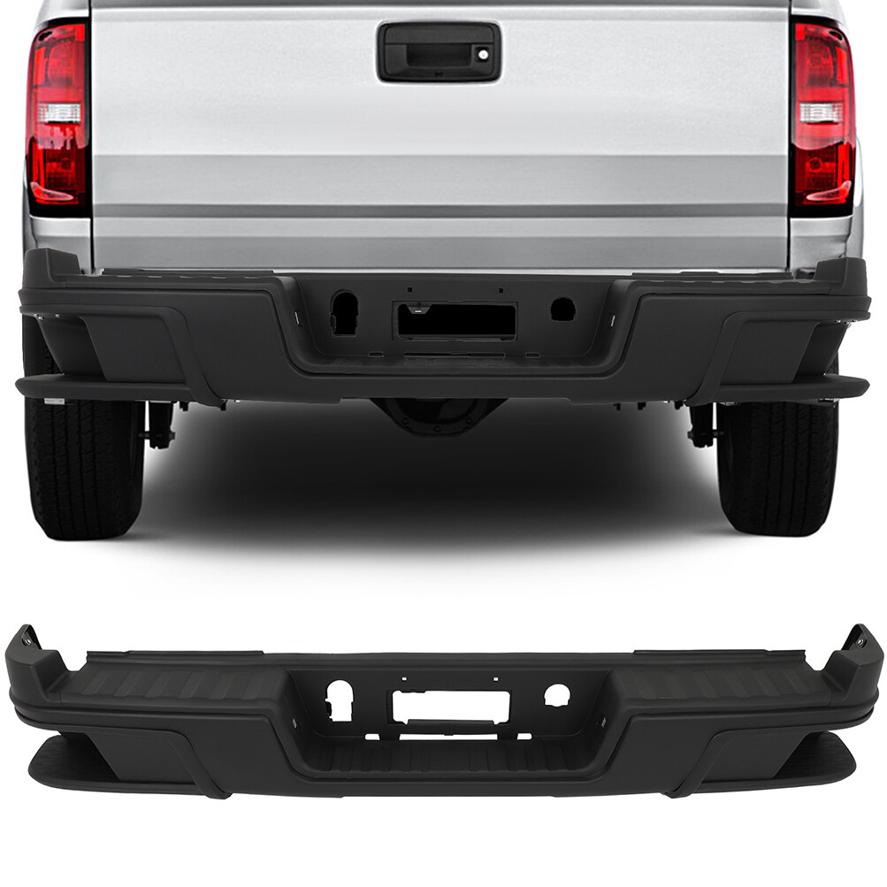 Rear Step Bumper Assembly For 15-2022 Chevrolet Colorado Black Steel W ...