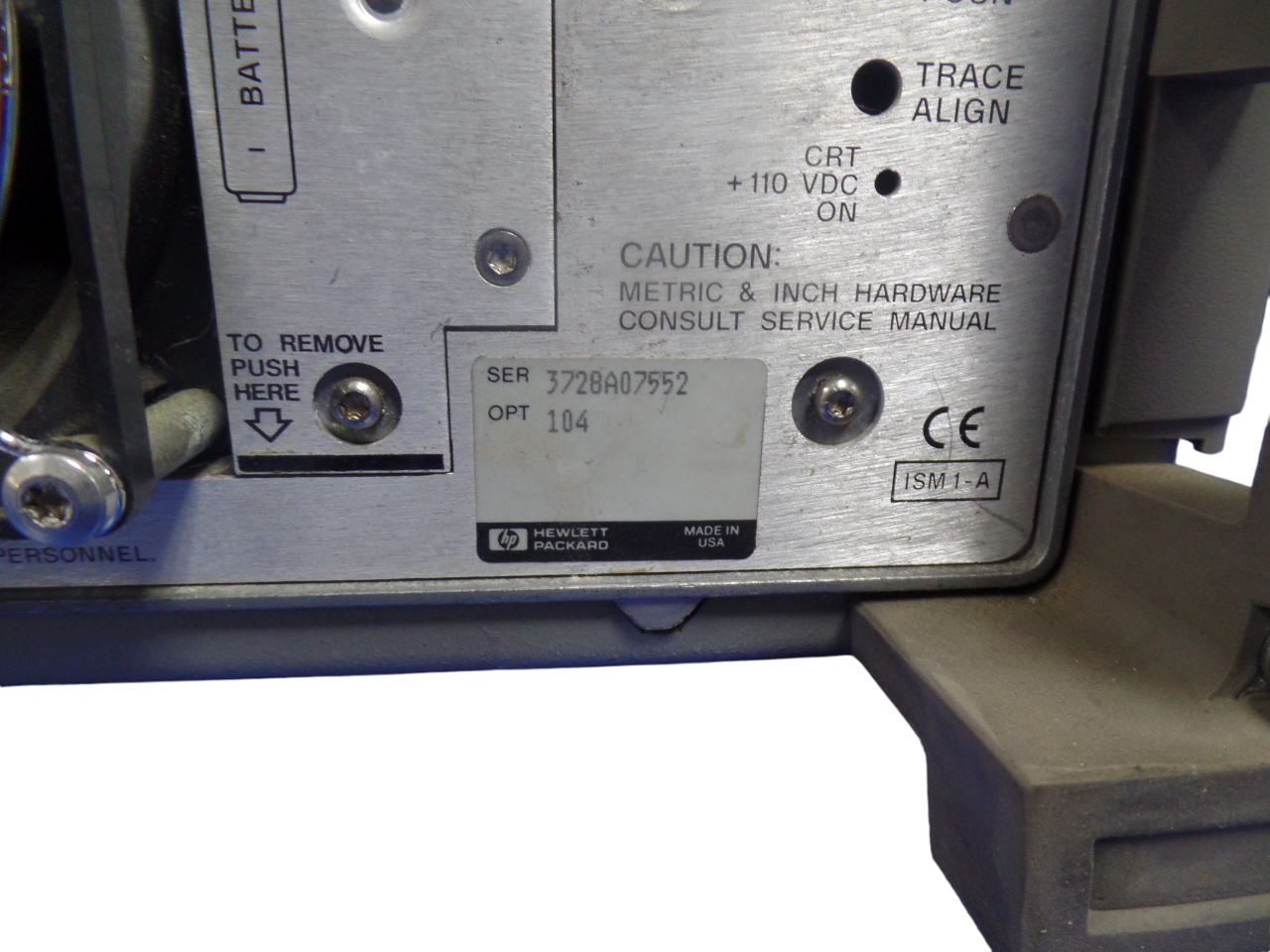 HP Hewlett Packard 8563E Spectrum Analyzer 9khz-26.5Ghz - Free Shipping ...