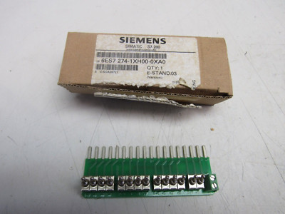 SIEMENS SIM-274 6ES7274-1XH00-0XA0 INPUT SIMULATOR 14x24VDC FOR CPU-224 ...