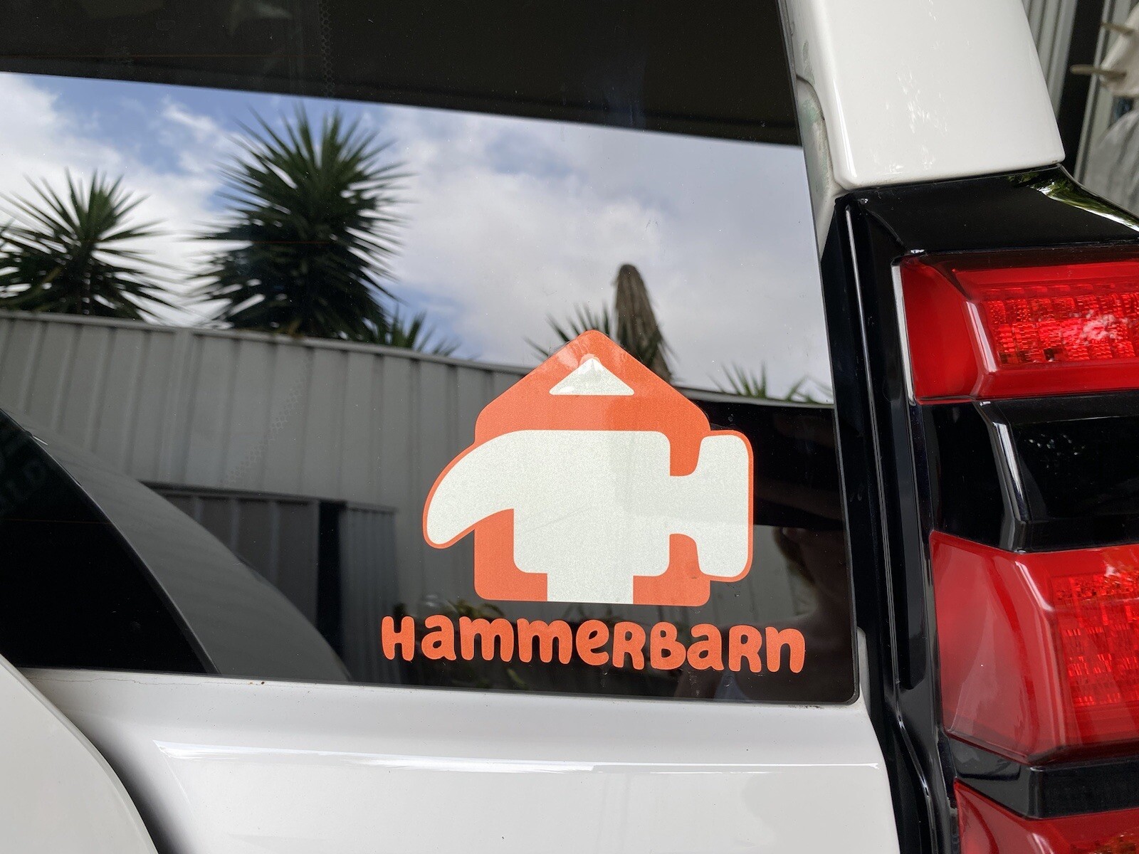 Hammerbarn (Bunnings) car sticker From Bluey | eBay