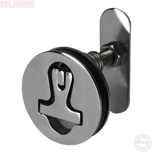 Round Twist Latch Catch with Stainless T Handle Spring Load 80mm Boat ...