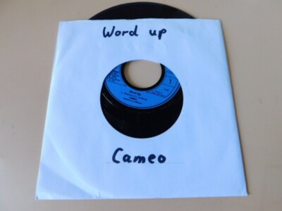 Cameo - Word up - 7" Vinyl Single | eBay.de
